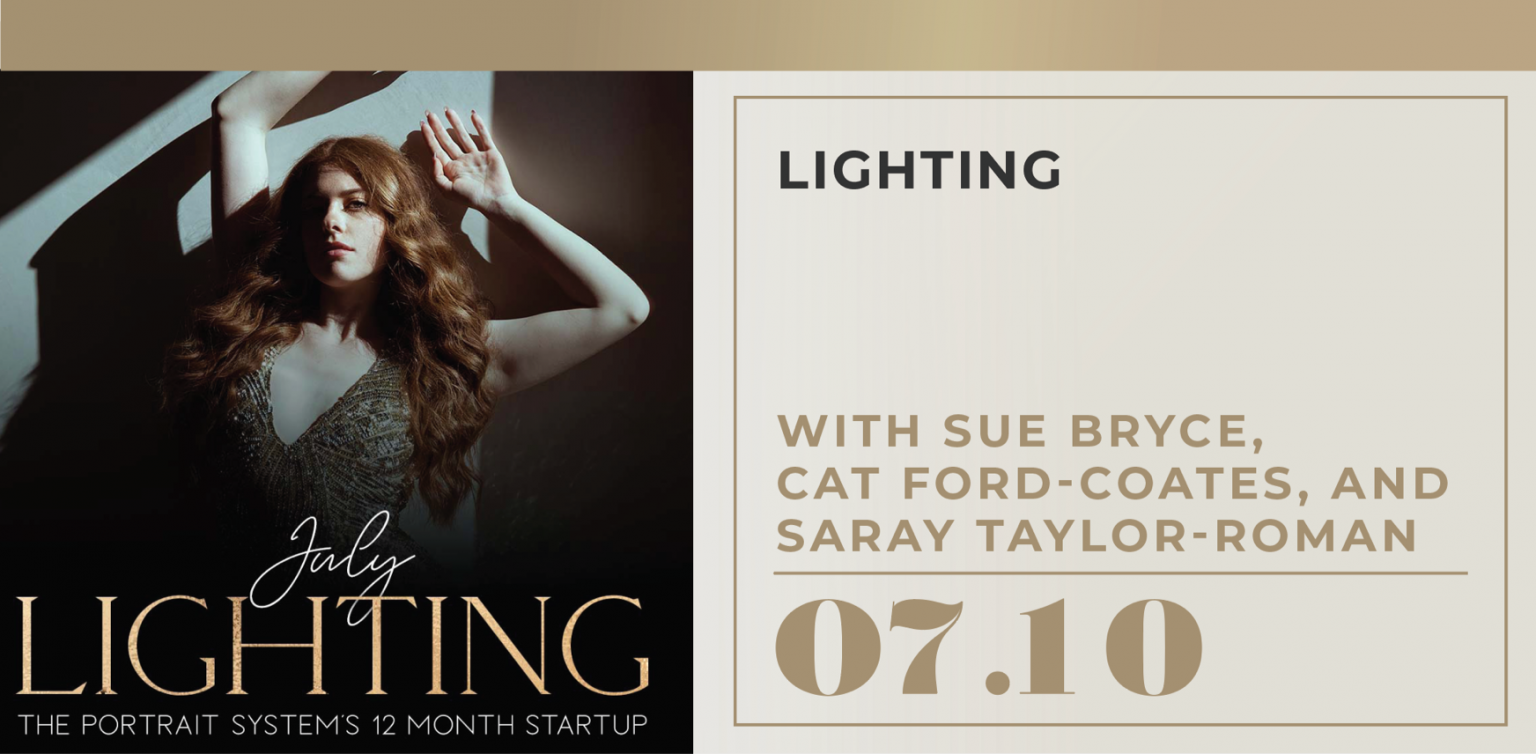 Lighting – Session 7 of the 12-Month Startup Program with Sue Bryce ...