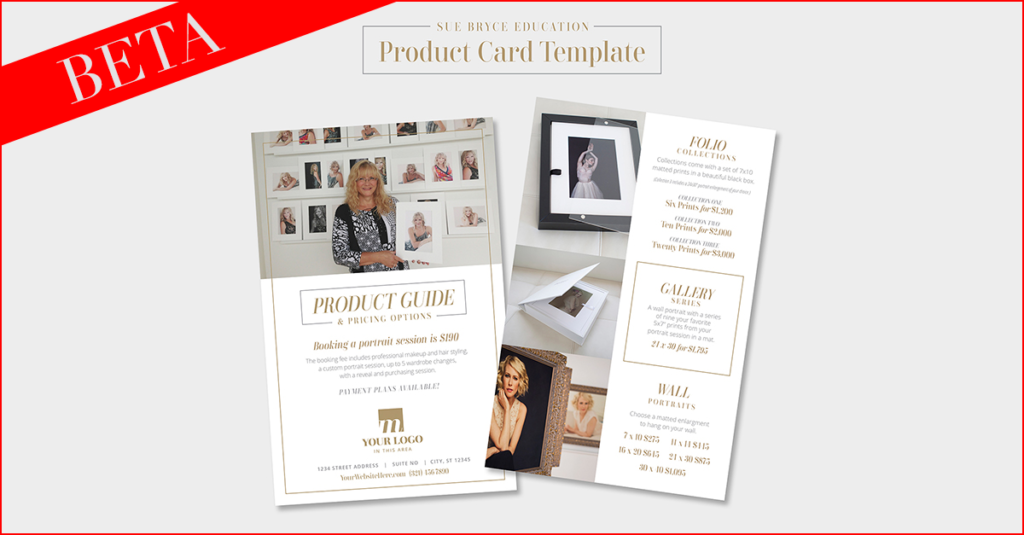 Product Card Template - The Portrait System