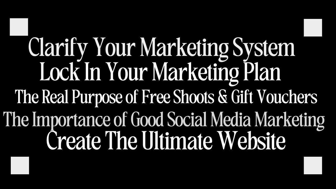Marketing Essentials - The Portrait System